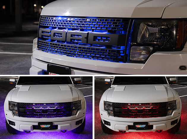 LEDGlow | Million Color Flexible Slimline LED Truck Underglow