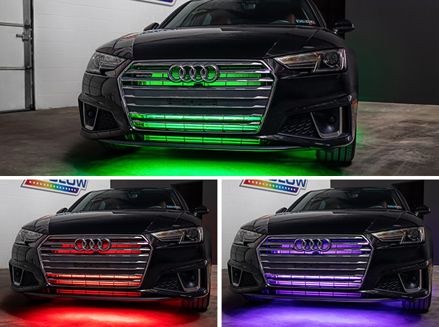 LEDGlow | Million Color Flexible Slimline LED Car Underglow