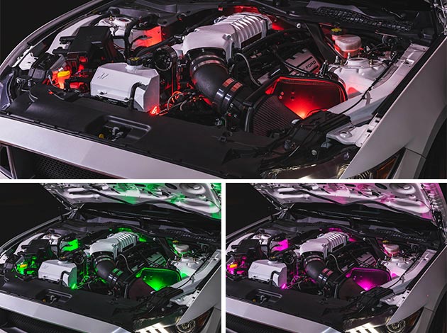 LEDGlow | Million Color Wireless LED Car Underbody Lighting Kit