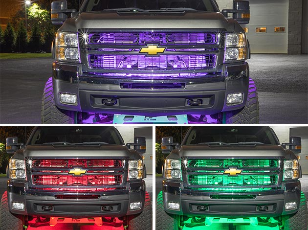 LEDGlow | Million Color Wireless LED Truck Underbody Lighting Kit