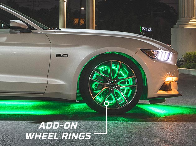 LEDGlow | Million Color Wireless LED Car Underbody Lighting Kit