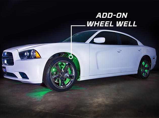 LEDGlow | Million Color Wireless LED Car Underbody Lighting Kit